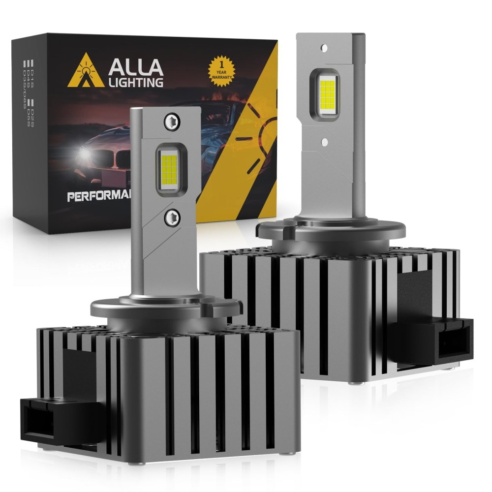 D1S D1R LED Headlights Bulbs, CANBUS Headlamps Upgrade HID