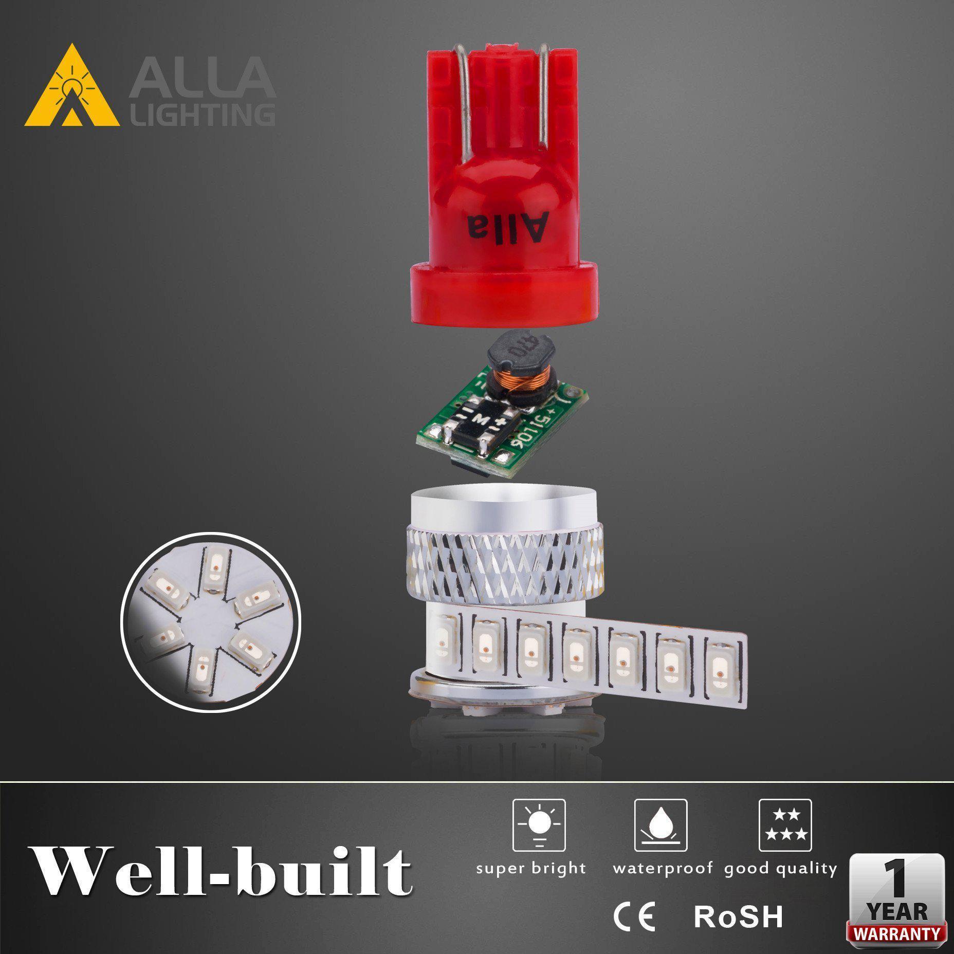 2825 194 168 LED Bulb License, Interior Map Dome Trunk Light