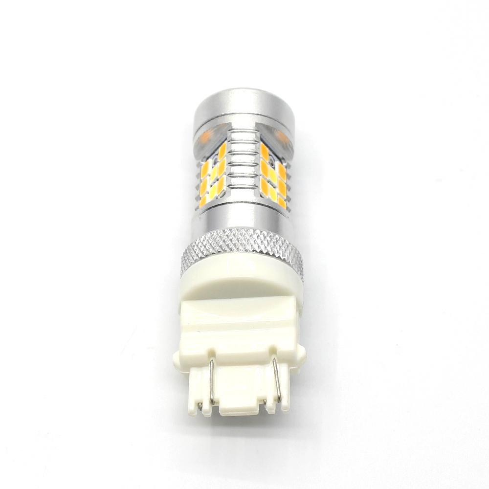 3457 3157 LED Switchback Bulbs Turn Signal Lights, White/Amber Yellow