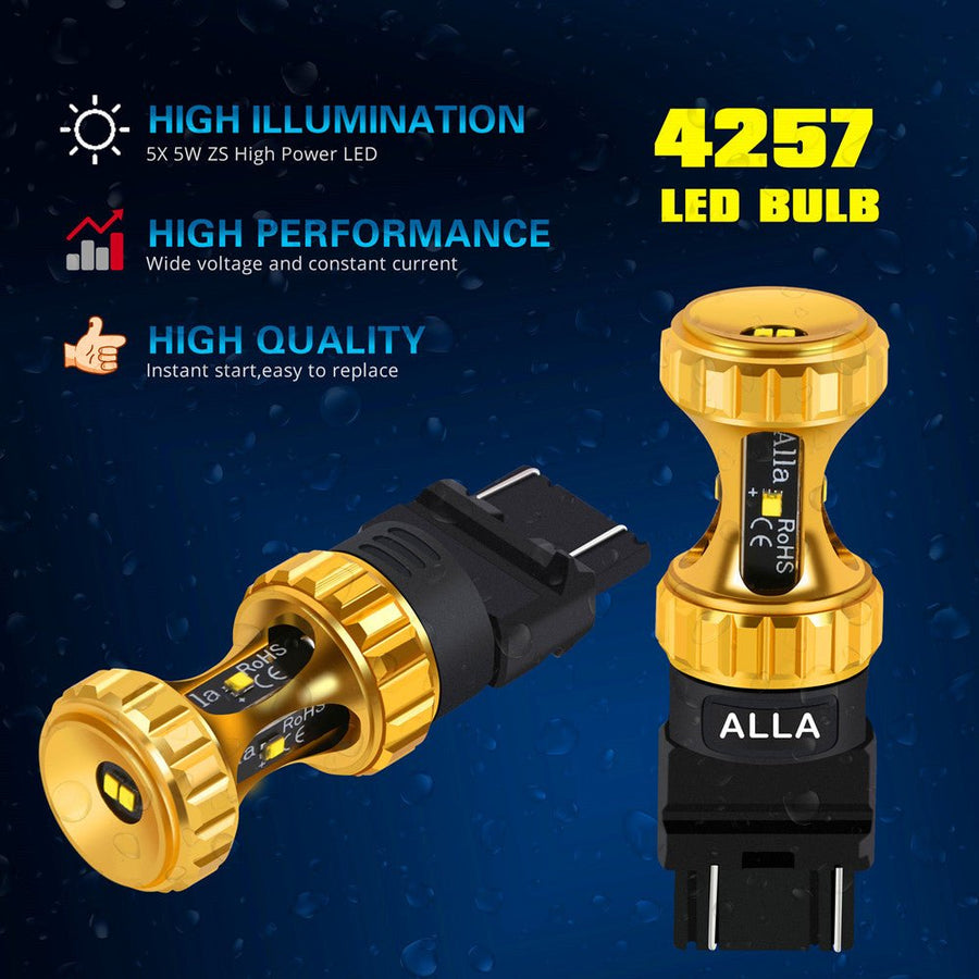 4257 4257NA LED Bulb Front Signal Lights for Ford F-150 F250