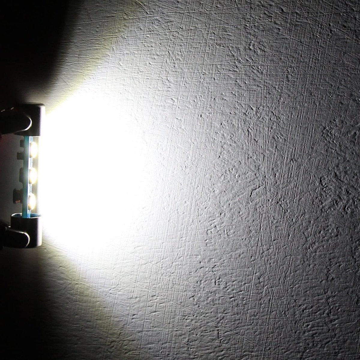 6614F 6612F LED Bulbs Sunvisor Vanity Mirror Lights, White