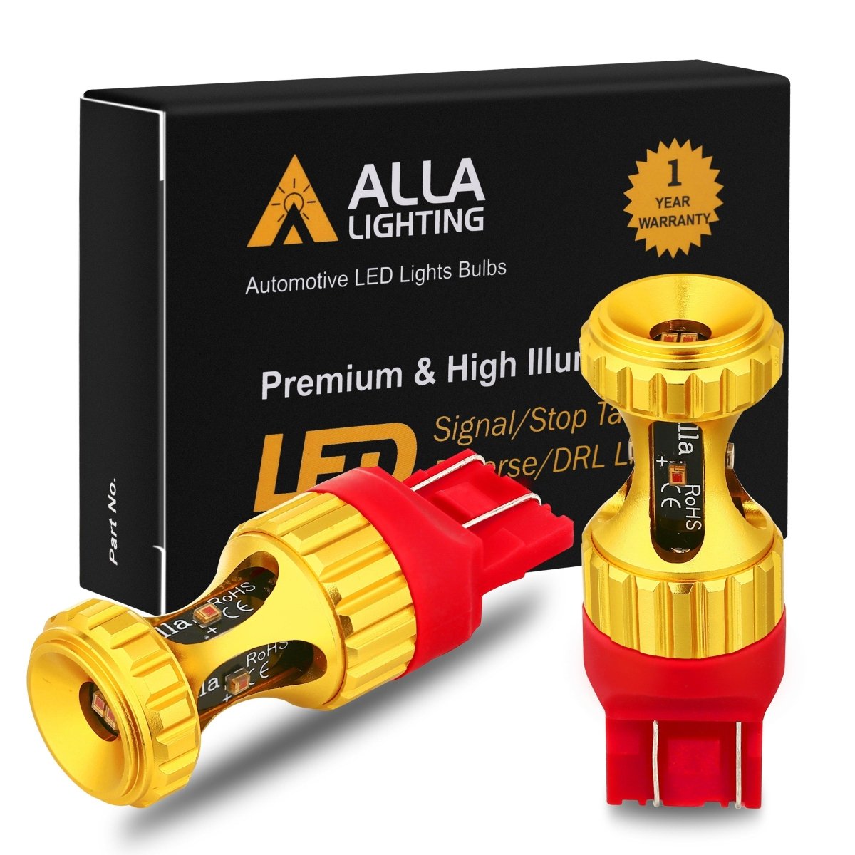 Super Bright T20 7440 7443 LED Reverse, Signal, Brake Stop Tail Lights