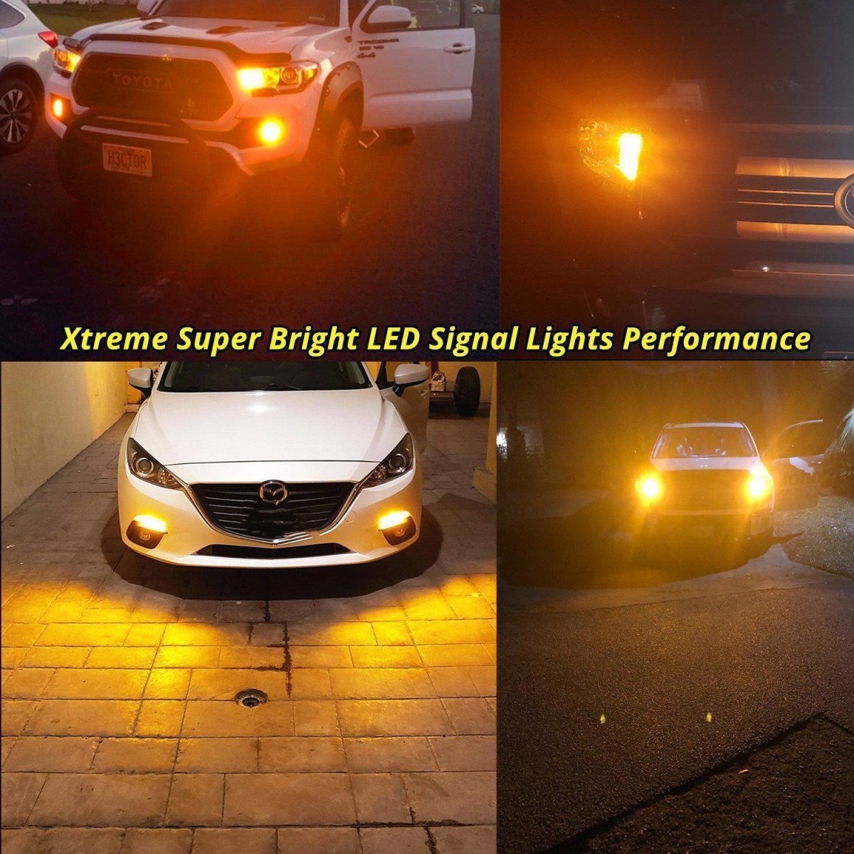 Super Bright T20 7440 7443 LED Reverse, Signal, Brake Stop Tail Lights