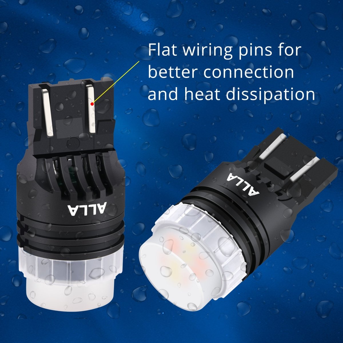 Dual-Color 7443 7444NA Switchback LED Bulb Turn Signal Light