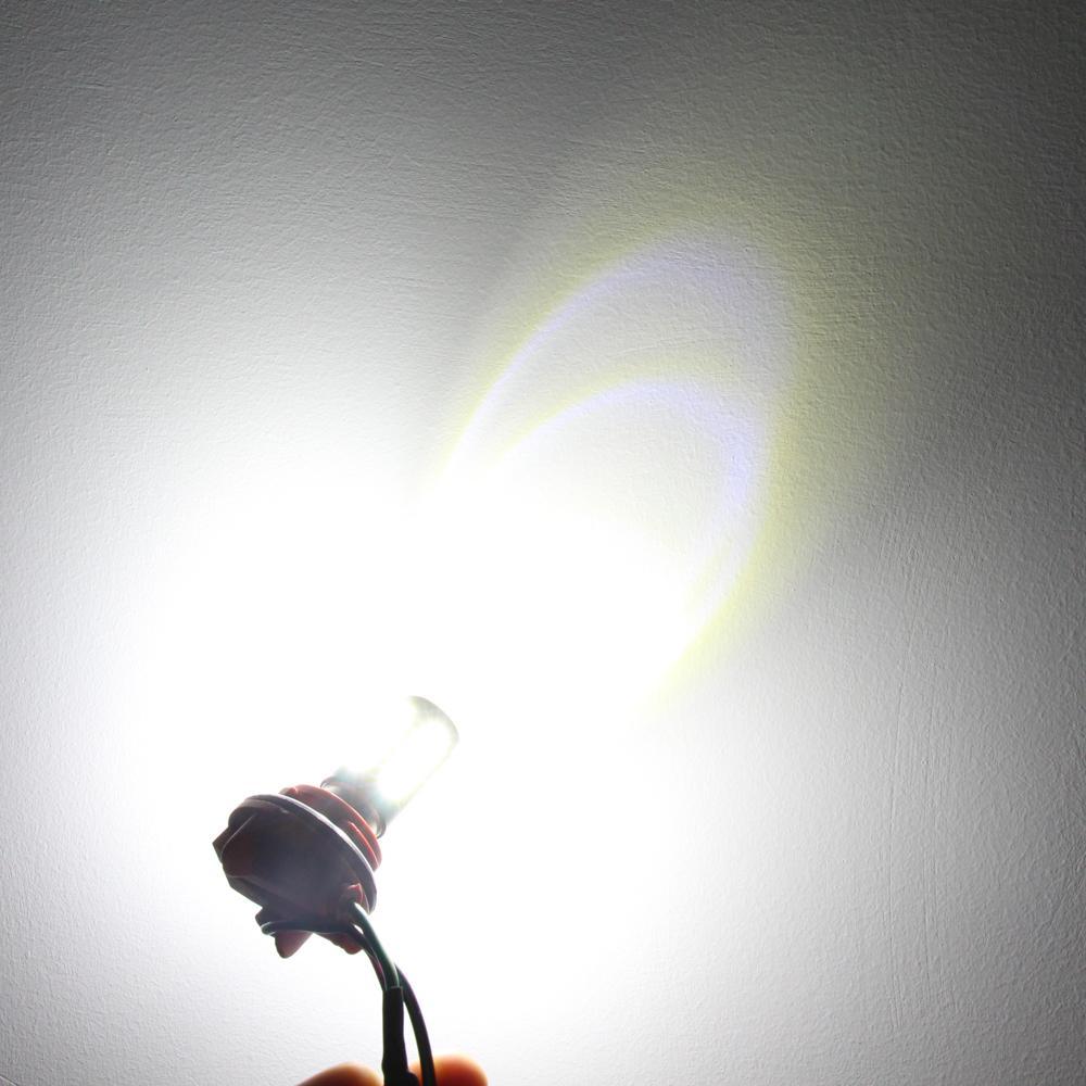 7528 1157 LED Strobe Brake Lights Red Flashing Stop Tail Light Bulbs