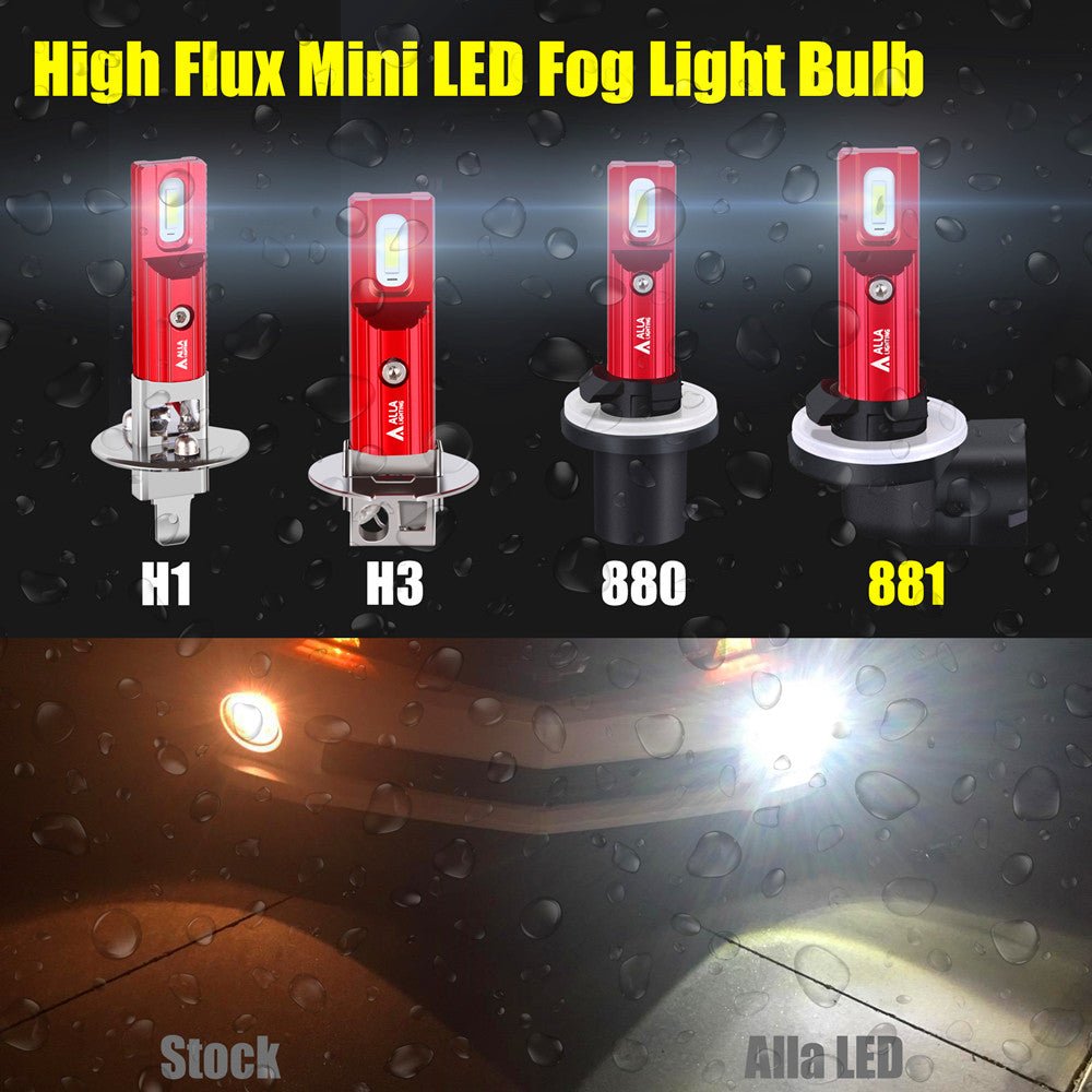 886 881 Fog Lights Bulb Super Bright LED 896 889 898 H28