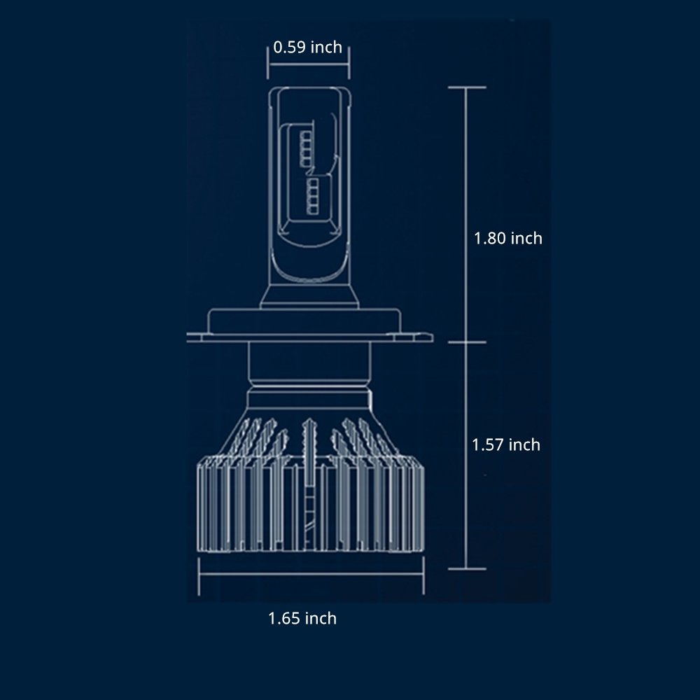 9006 HB4 LED Bulbs Low Beam Headlight/Fog Lights, Car, Truck