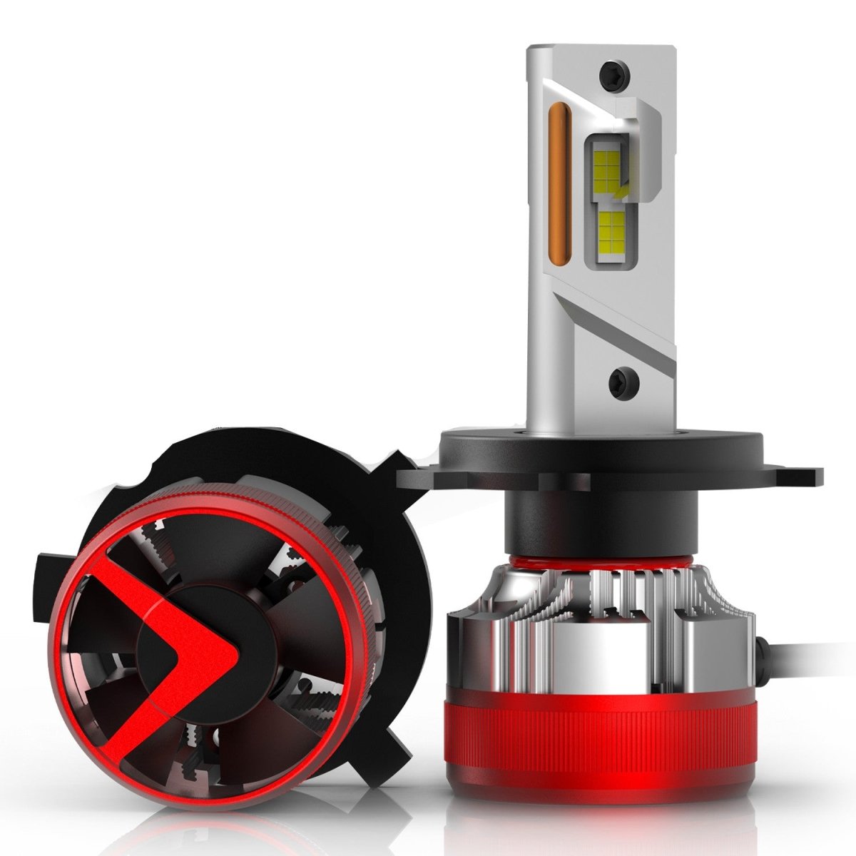 H4 HB2 9003 LED Headlights Conversion Bulbs | 6500K White