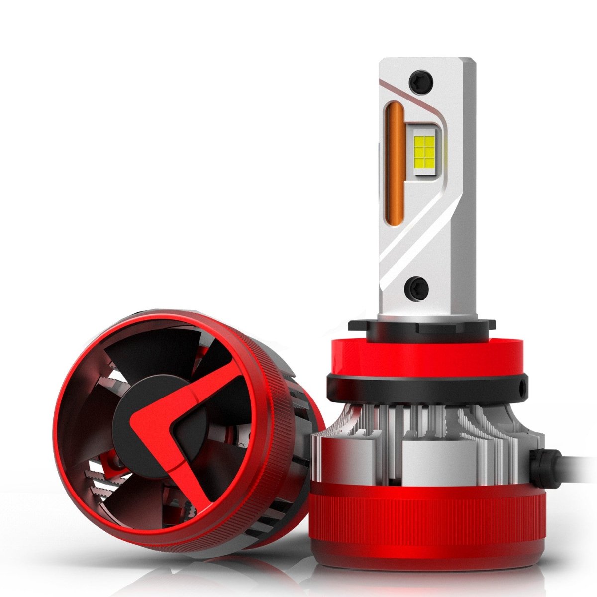 H8 H9 H11 LED Headlights Conversion Kit Bulbs | 6500K White