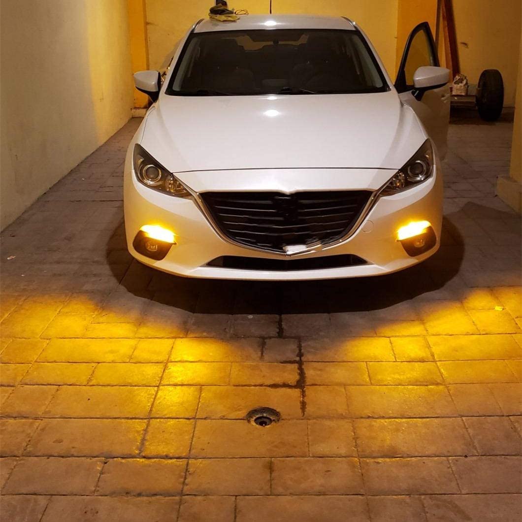 BA15S 1156 CAN-Bus LED Bulbs Amber Yellow Turn Signal Lights