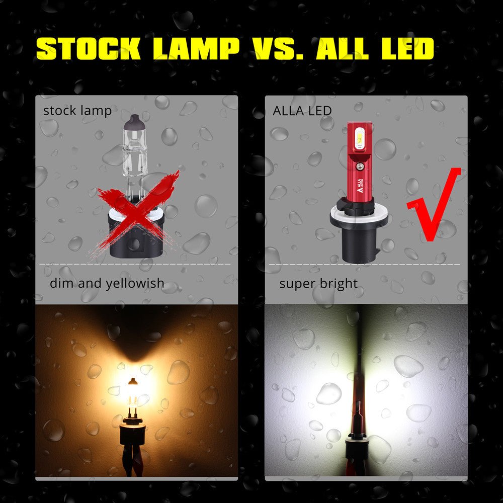 CAN-Bus 899 880 Fog Lights | 893 884 892 H27 LED Bulb, White