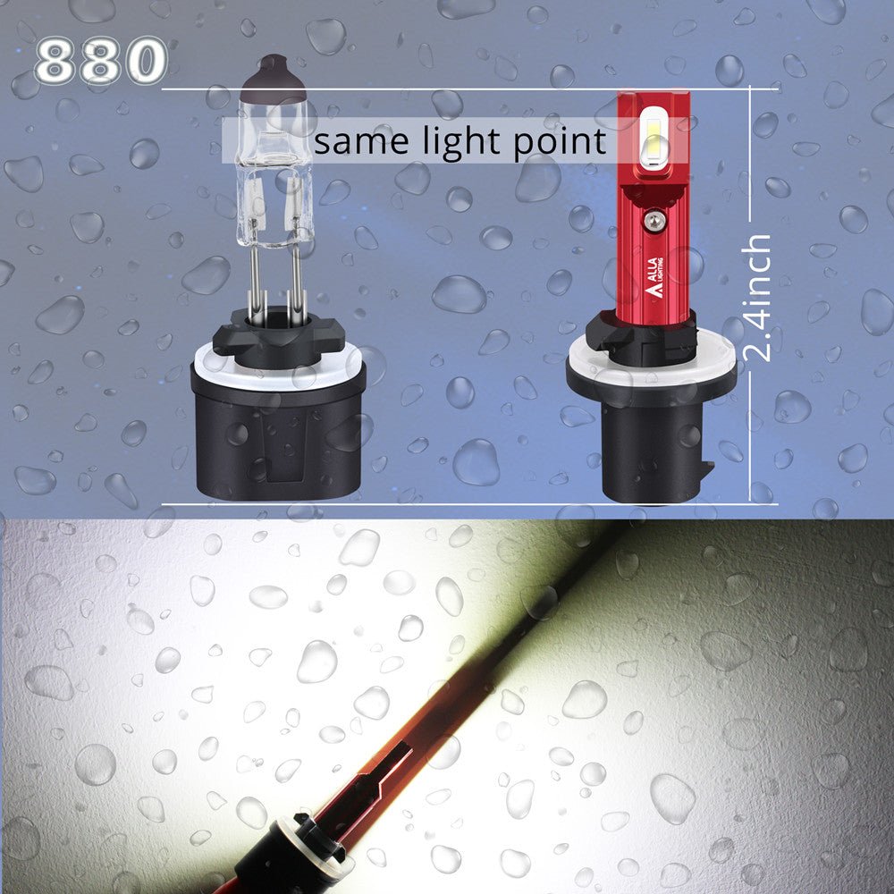 CAN-Bus 899 880 Fog Lights | 893 884 892 H27 LED Bulb, White