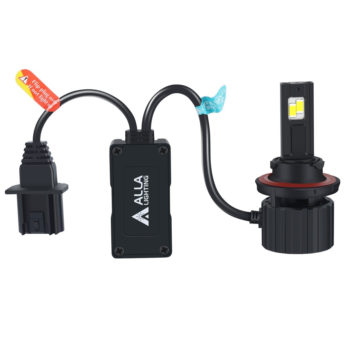 Brightest H13 LED Headlights Conversion Kit Bulb 9008, White