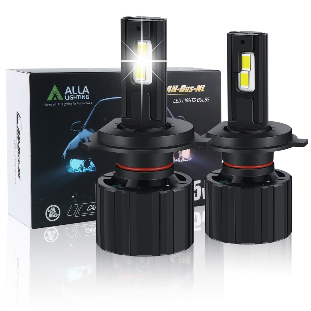 Brightest H4 LED Headlights Conversion Kit Bulbs HB2 9003