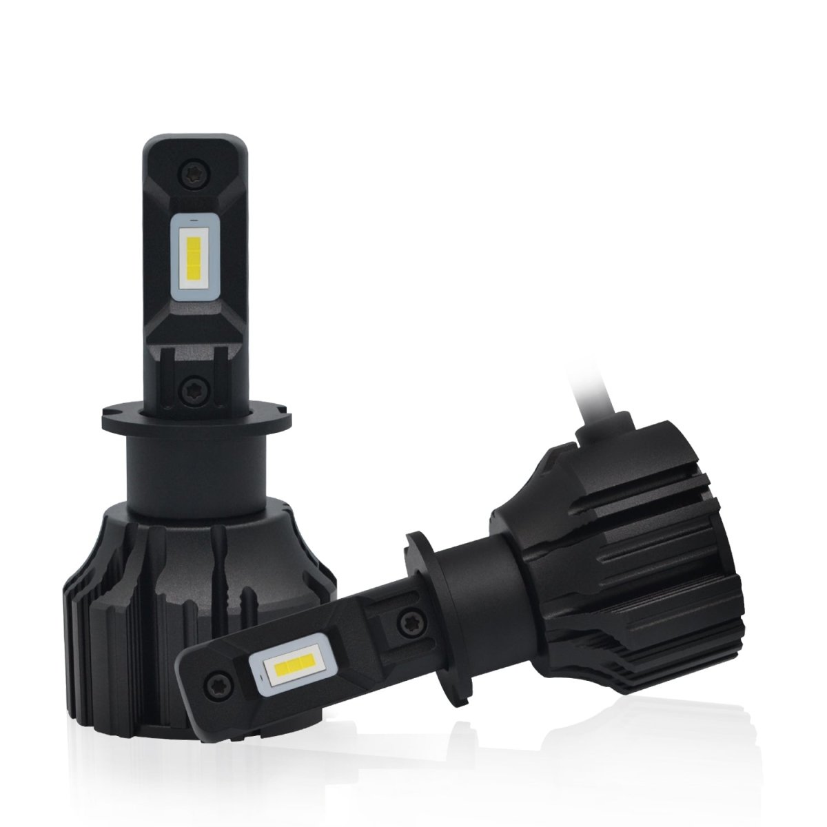 Mini H3 LED Fog Lights Bulb, DRL for Cars, Trucks | White