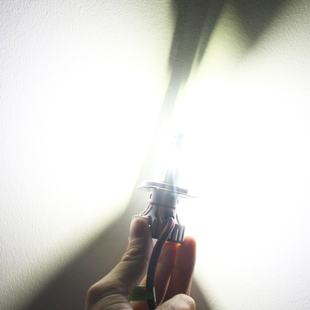 H4 HB2 9003 LED Headlight Bulb Replacement 6000K Xenon White