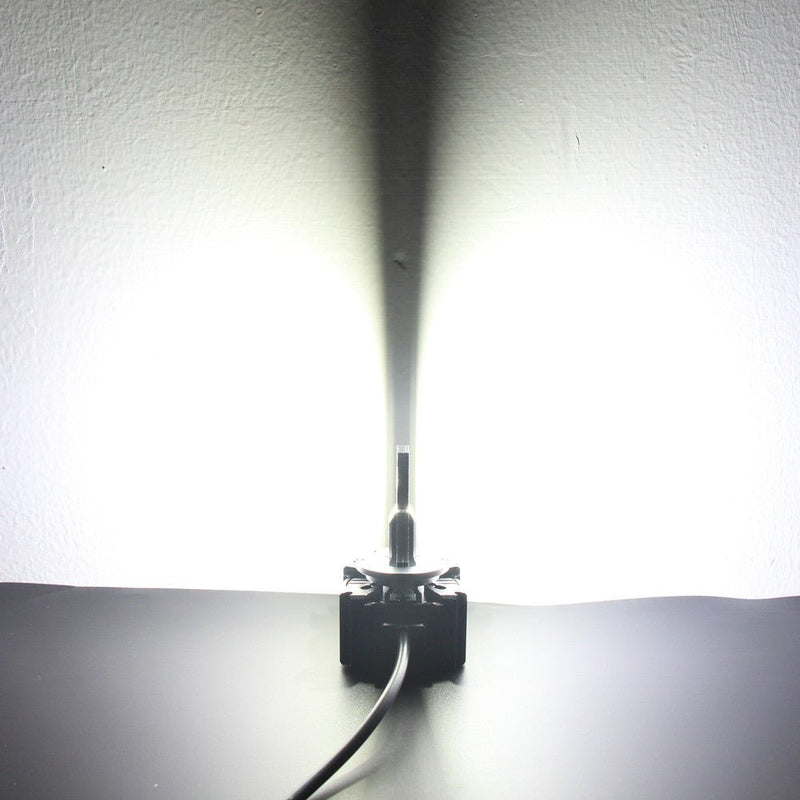 D1S D1R LED Headlights Bulbs, CANBUS Plug-N-Play Upgrade HID