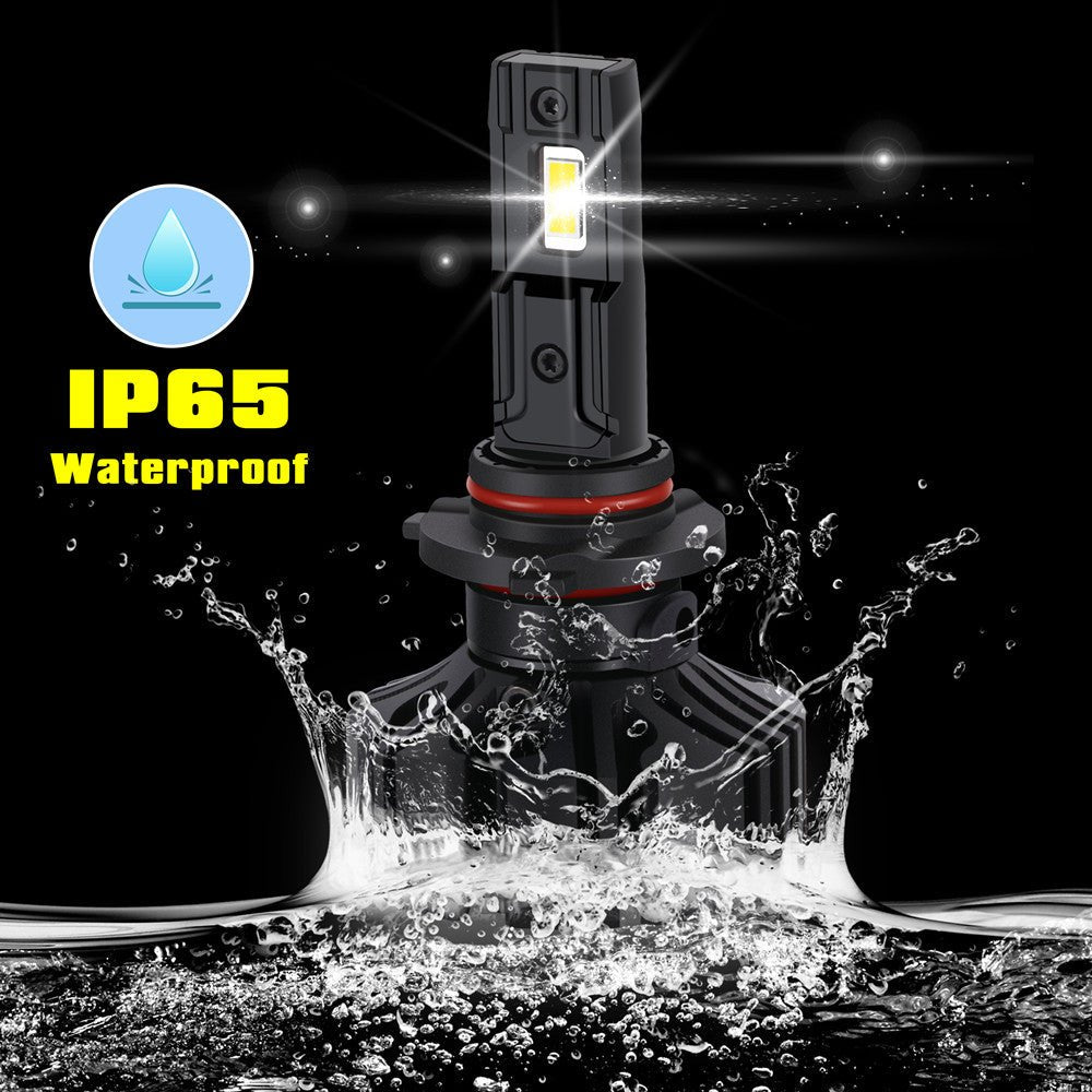 Fanless LED Headlights Bulbs High Low Beam Kits, 6000K White