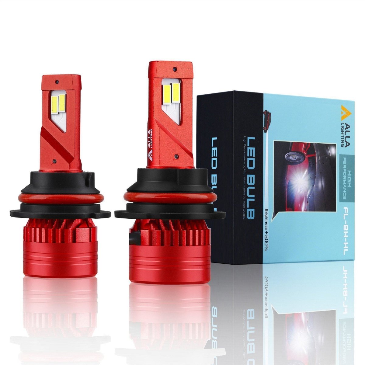 9007 HB5 LED Headlights Conversion Kit Bulbs DRL Replacement