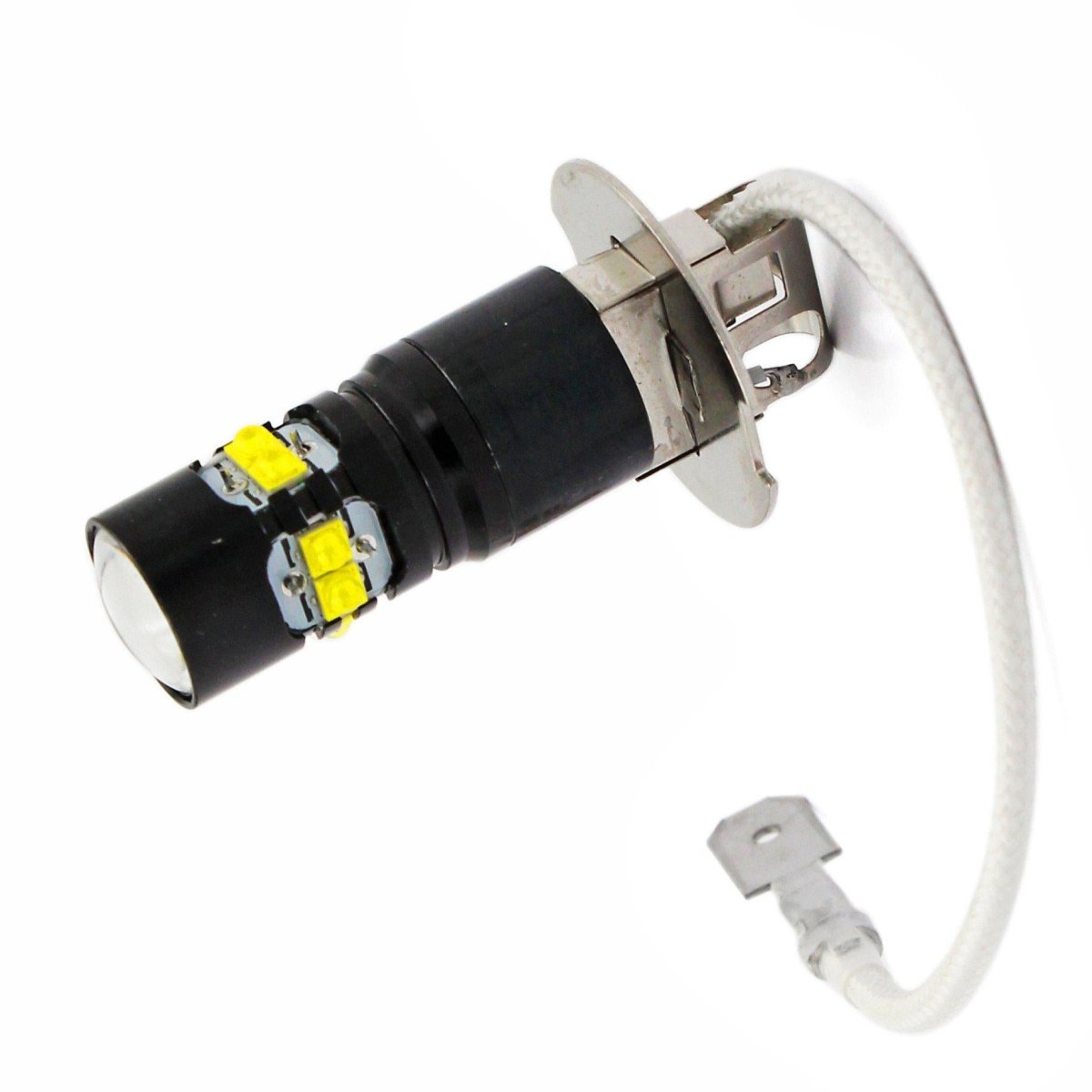 Mini H3 LED Fog Lights Bulb, DRL for Cars, Trucks | White