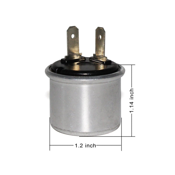 2-Pin LED Flasher Relay Fix Motorcycle Signal Hyper Flash.