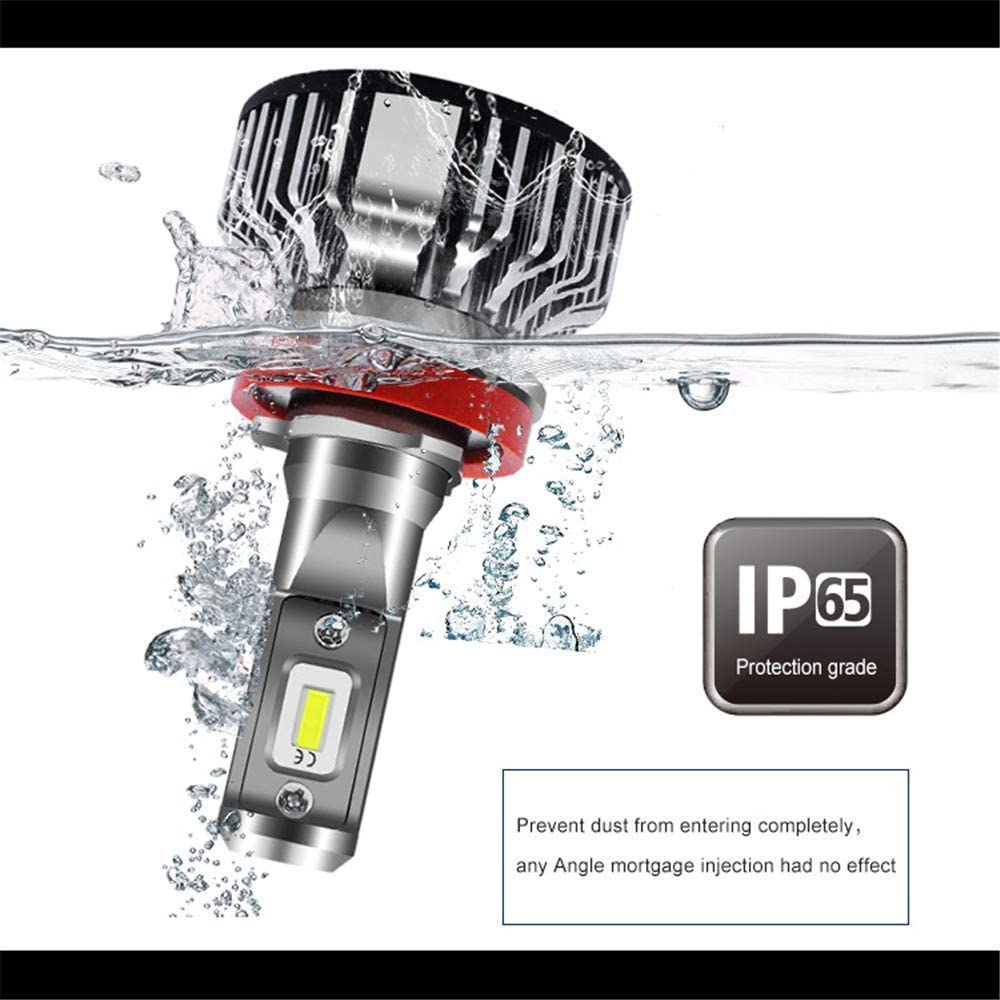 Mini H11 9005 Combo LED Bulbs High/Low Beam Headlight, White