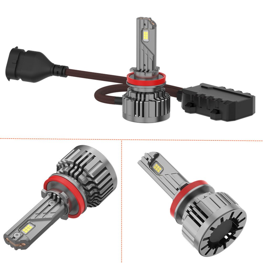 NCP H8 H9 H11 CANBus LED Forward Lightings Bulbs | High, Low Beam Repl