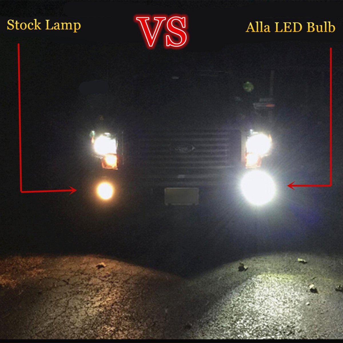 PSX26W 12278 LED Bulbs Daytime Running DRL Fog Light 80W Cree 6K White