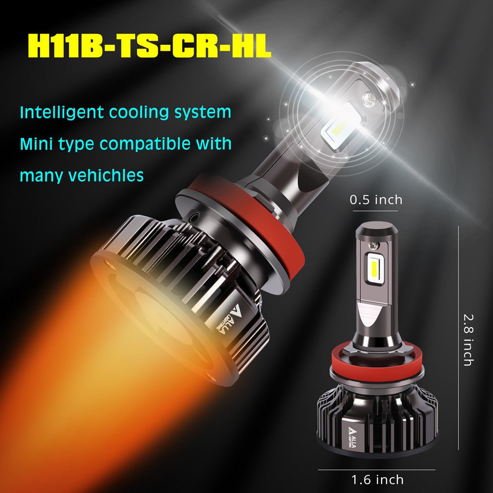 H9B H11B Headlights LED Bulb High, Low Beam for Kia, Hyundai